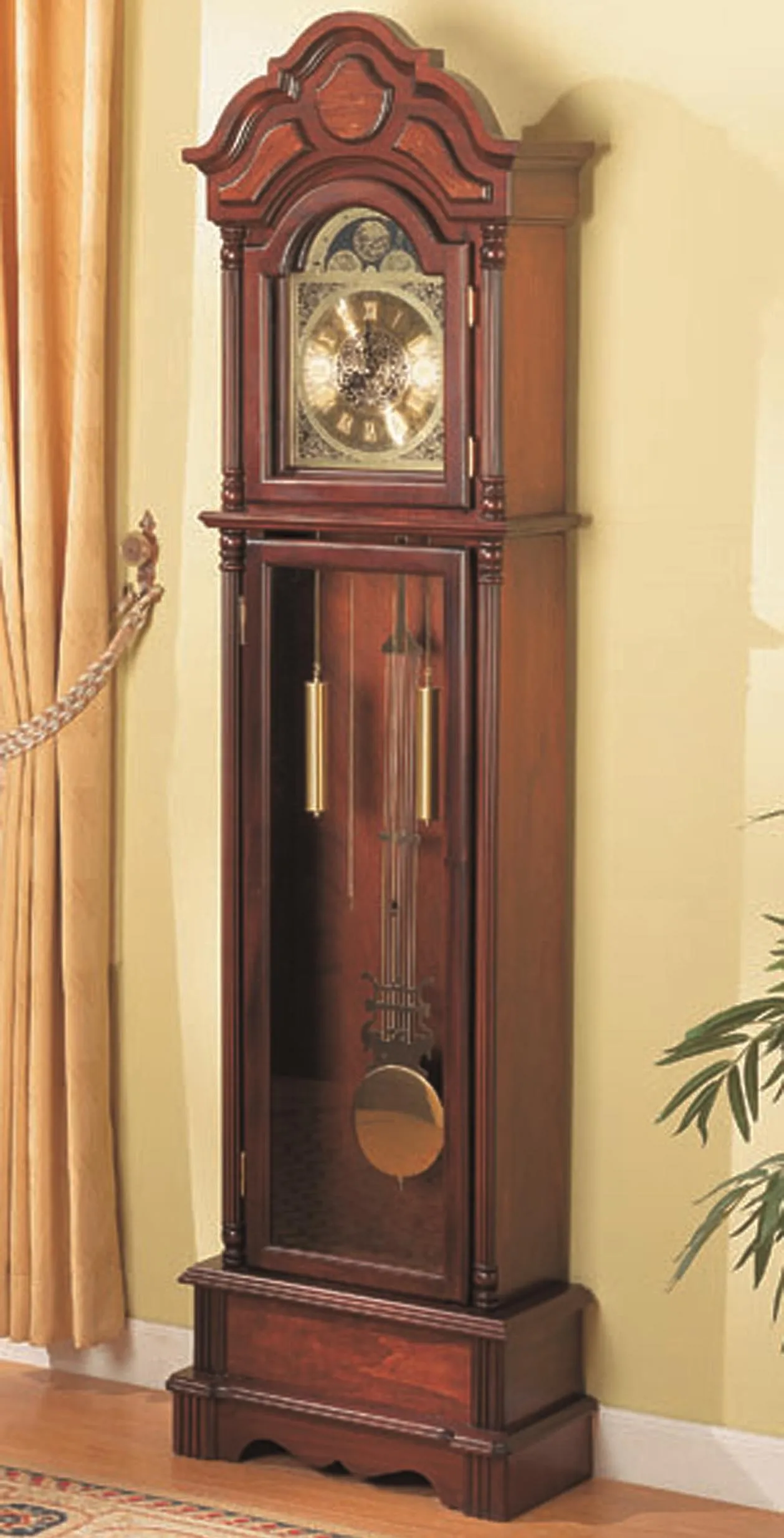 Coaster Grandfather Clocks 900749 Traditional Brown Grandfather Clock Coaster Grandfather Clocks 900749 Traditional Brown Grandfather Clock